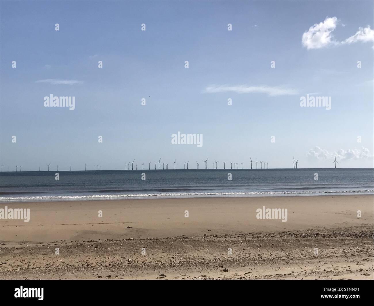 Seaside wind turbines hi-res stock photography and images - Alamy