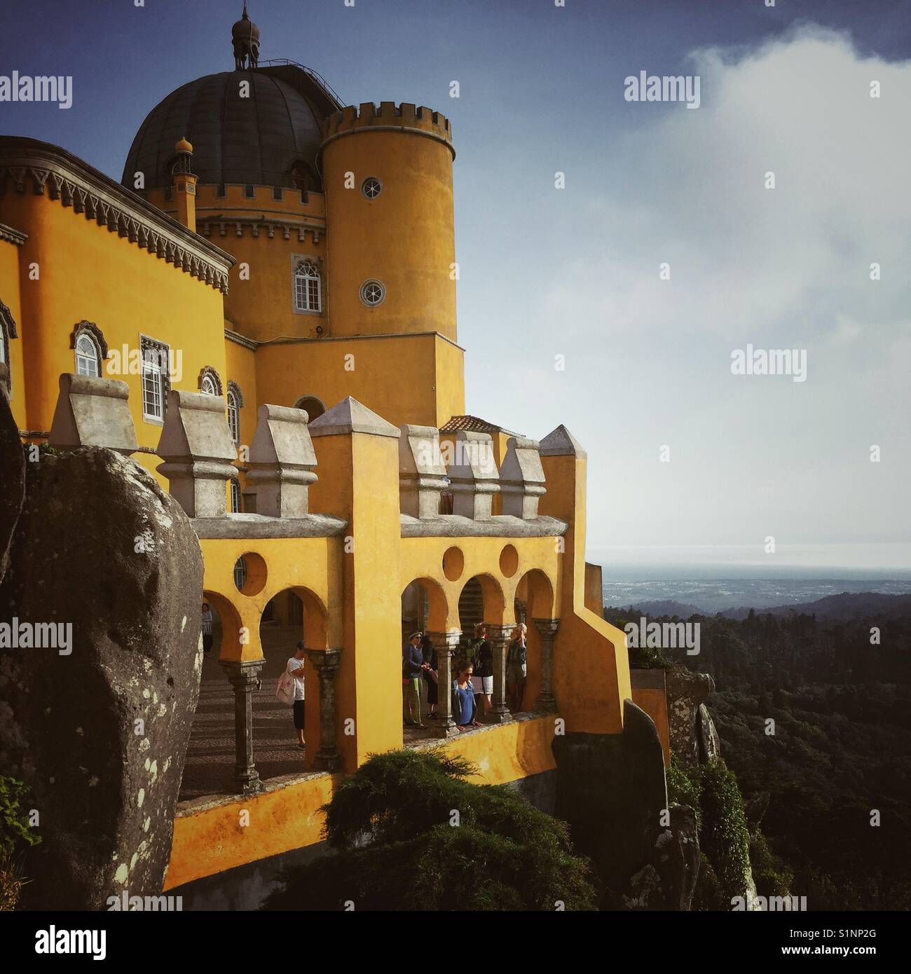 The yellow castle hi-res stock photography and images - Alamy