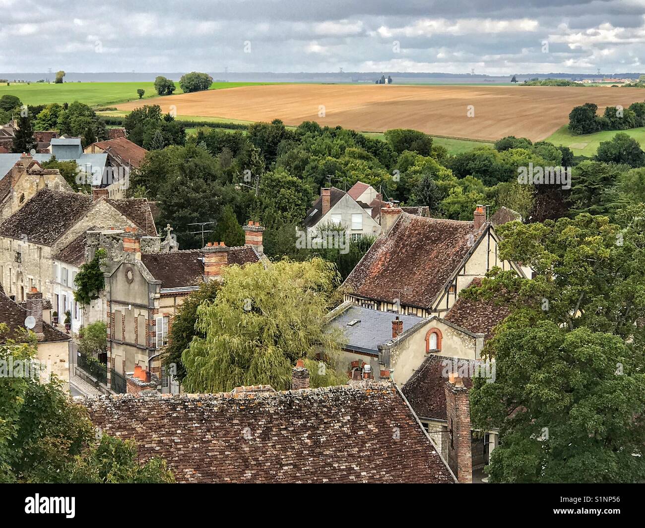 View of Provins, France Stock Photo - Alamy