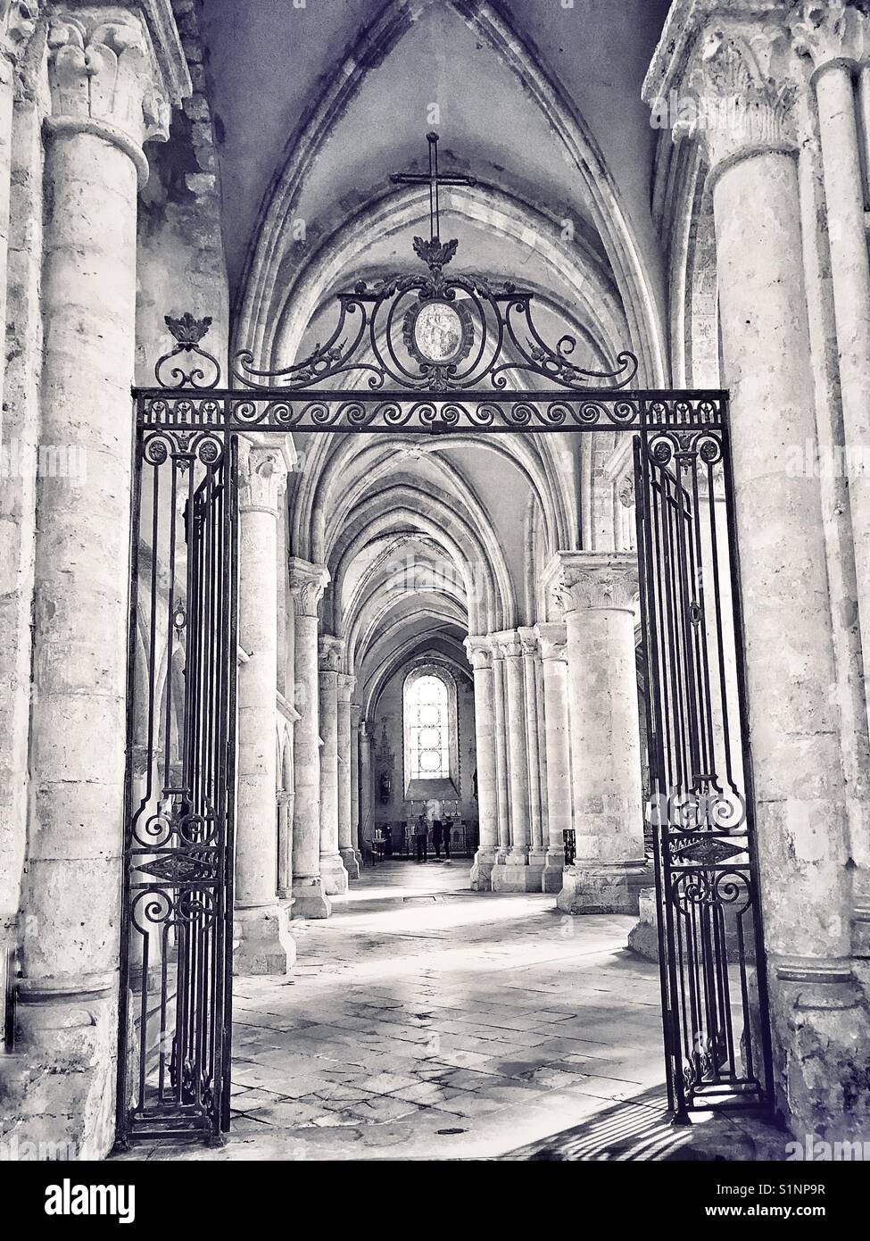 Medieval church interior hi-res stock photography and images - Alamy