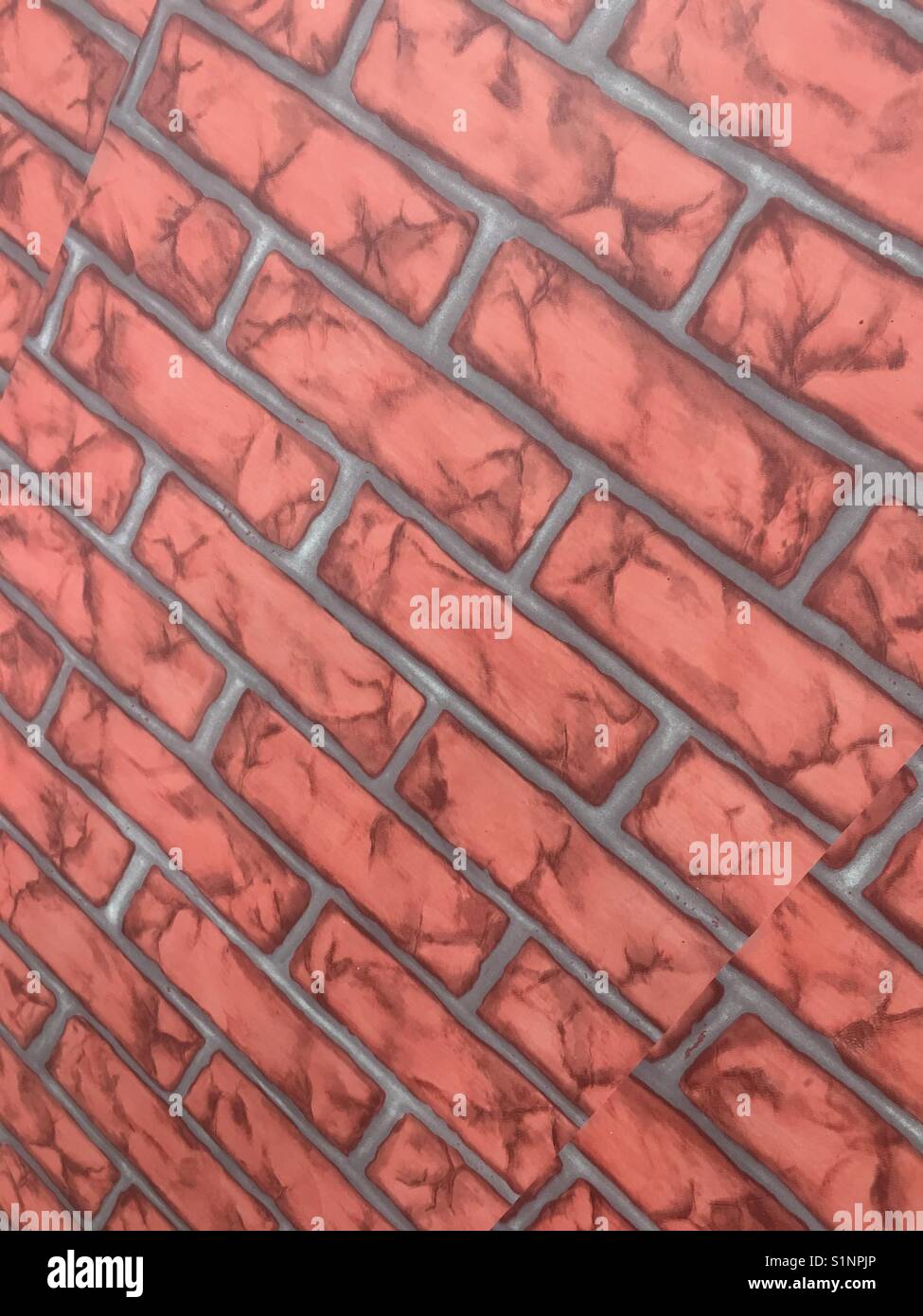 Wallpaper bricks hi-res stock photography and images - Alamy