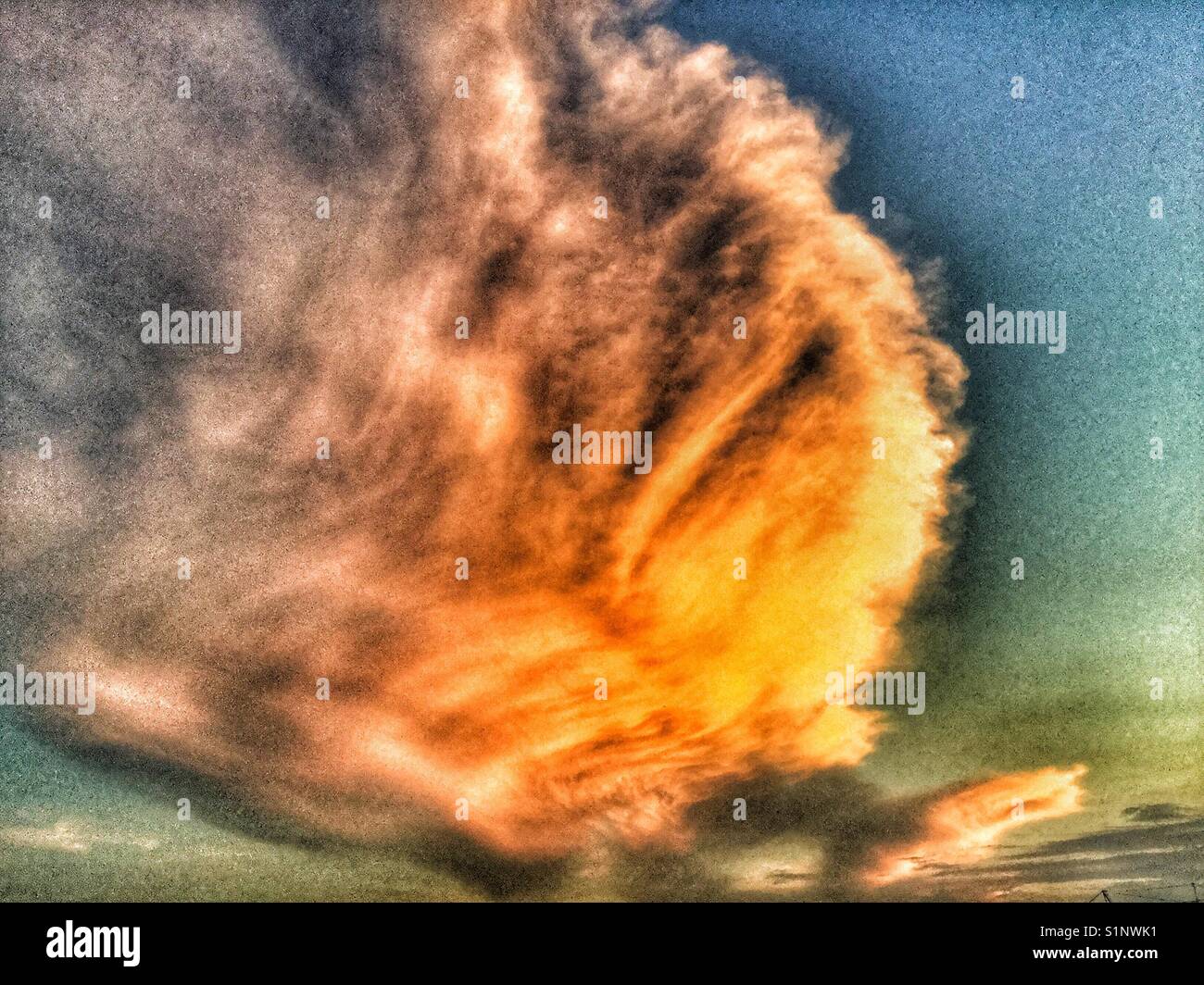 Fireball sky hi-res stock photography and images - Alamy