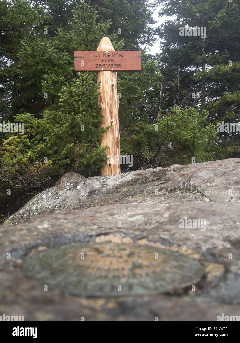 Acadia national park sign hi-res stock photography and images - Alamy