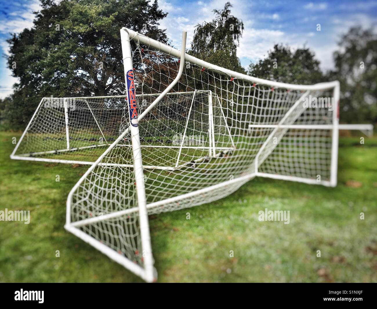 Samea goalposts hi-res stock photography and images - Alamy