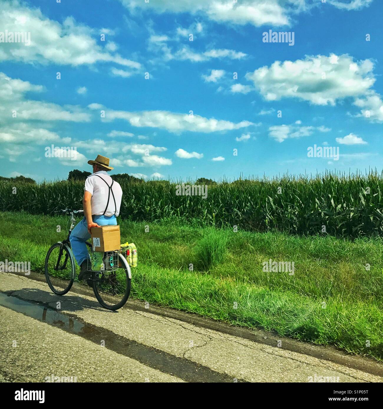 Amish man hi-res stock photography and images - Alamy
