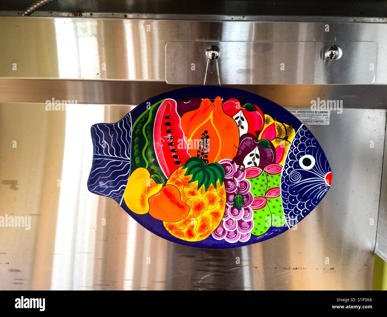 Colorful fish platter Stock Photo - Alamy