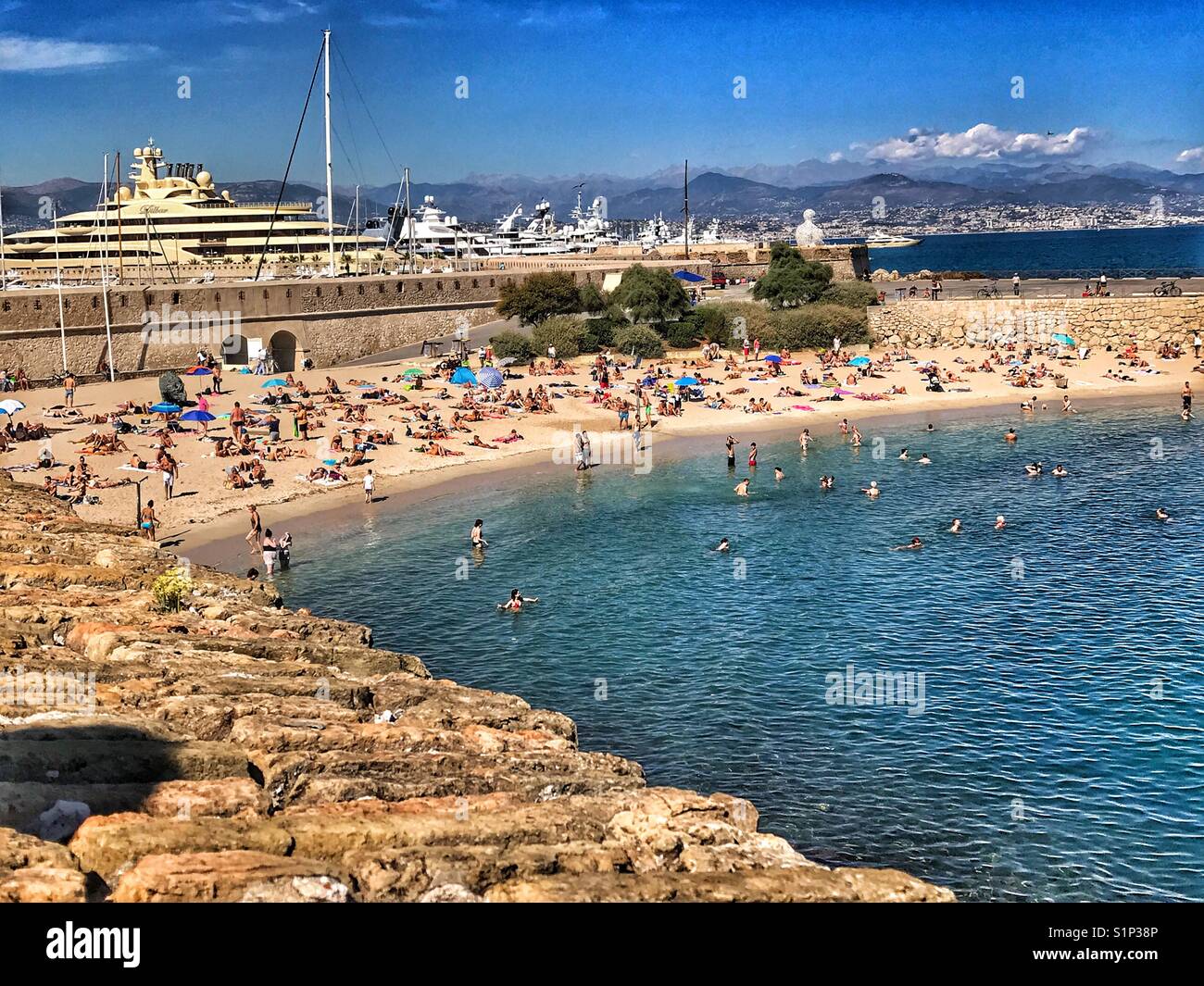 Antibes Beach High Resolution Stock Photography and Images - Alamy