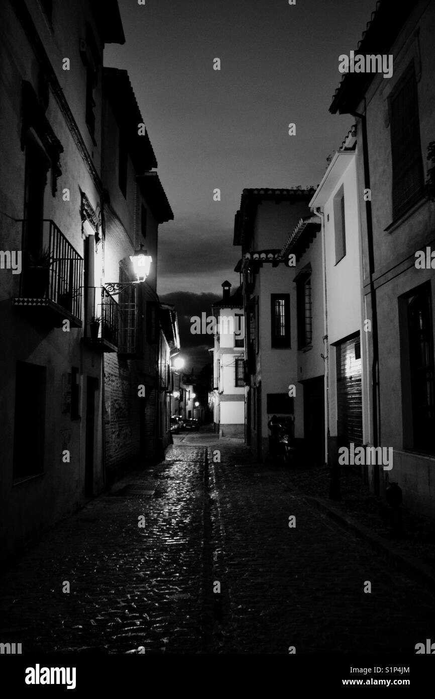 Granada streets hi-res stock photography and images - Alamy