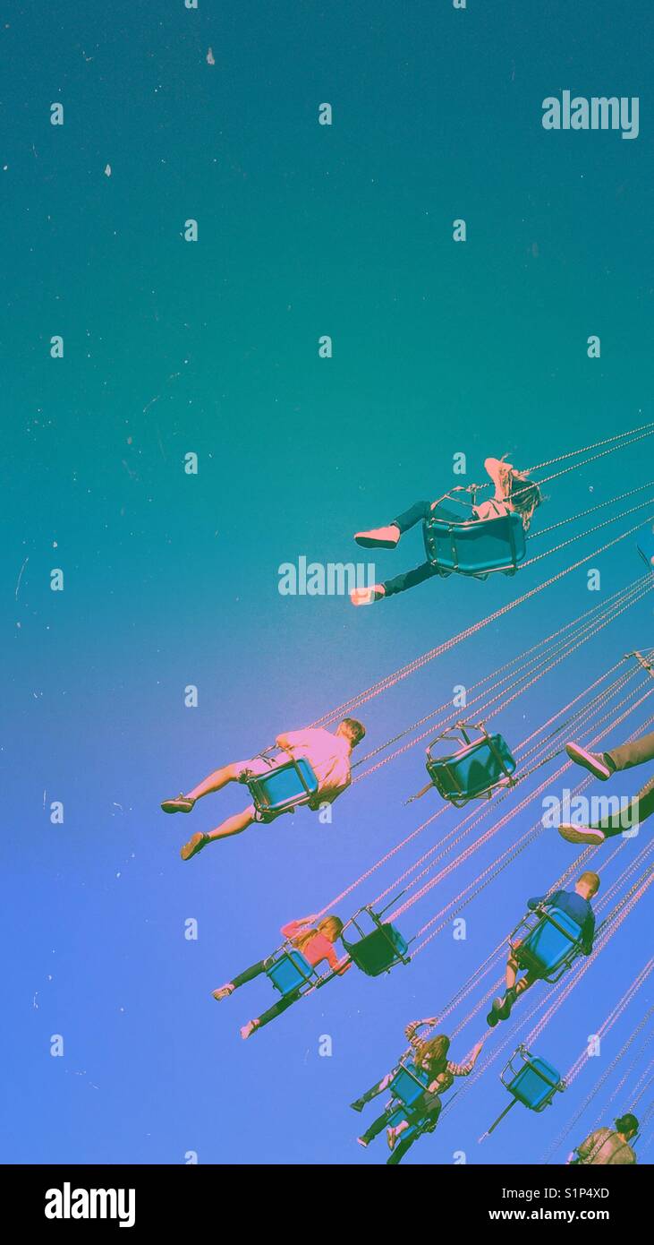 Flying. Freedom. Fun Stock Photo - Alamy
