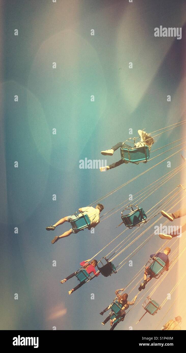 Flying. Freedom. Fun Stock Photo - Alamy