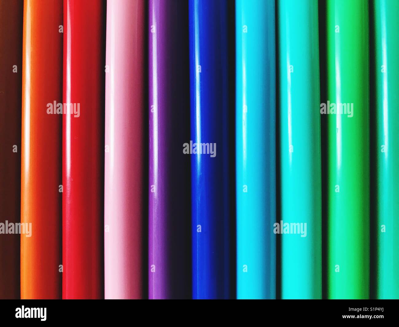 Spectrum of pens hi-res stock photography and images - Alamy