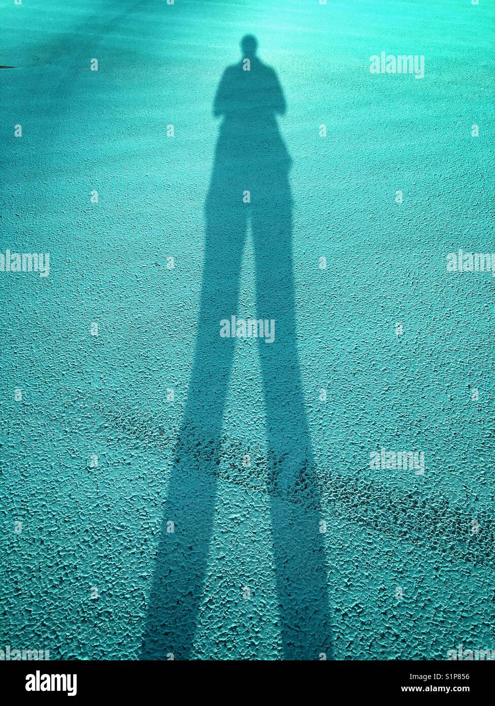 Long legged shadow Stock Photo - Alamy
