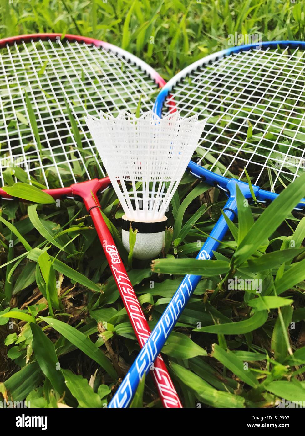 Fun badminton hi-res stock photography and images - Alamy