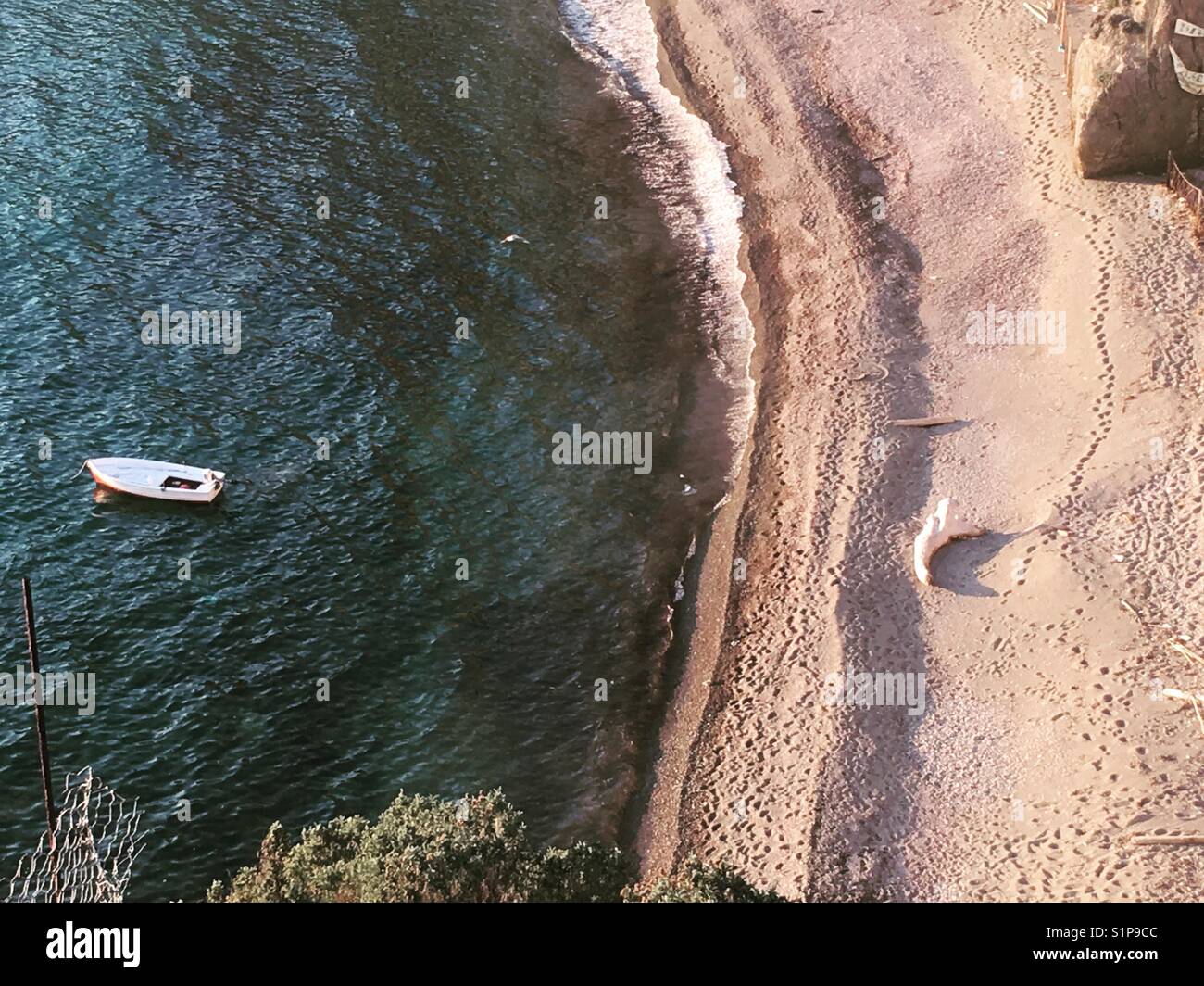 Aerial view of a beach Stock Photo - Alamy