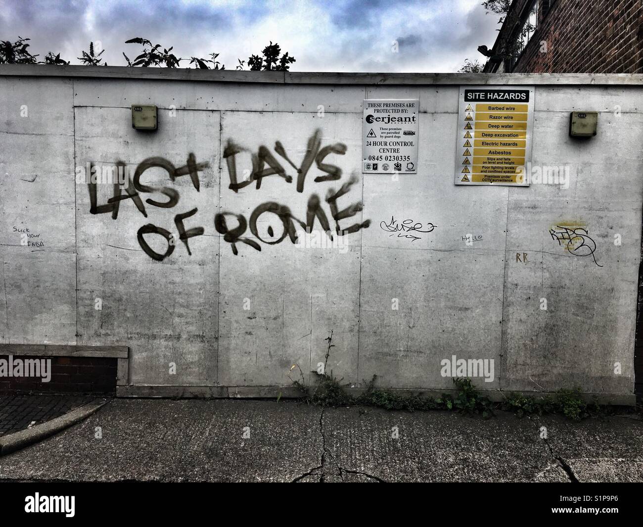 Graffiti South London Stock Photo - Alamy