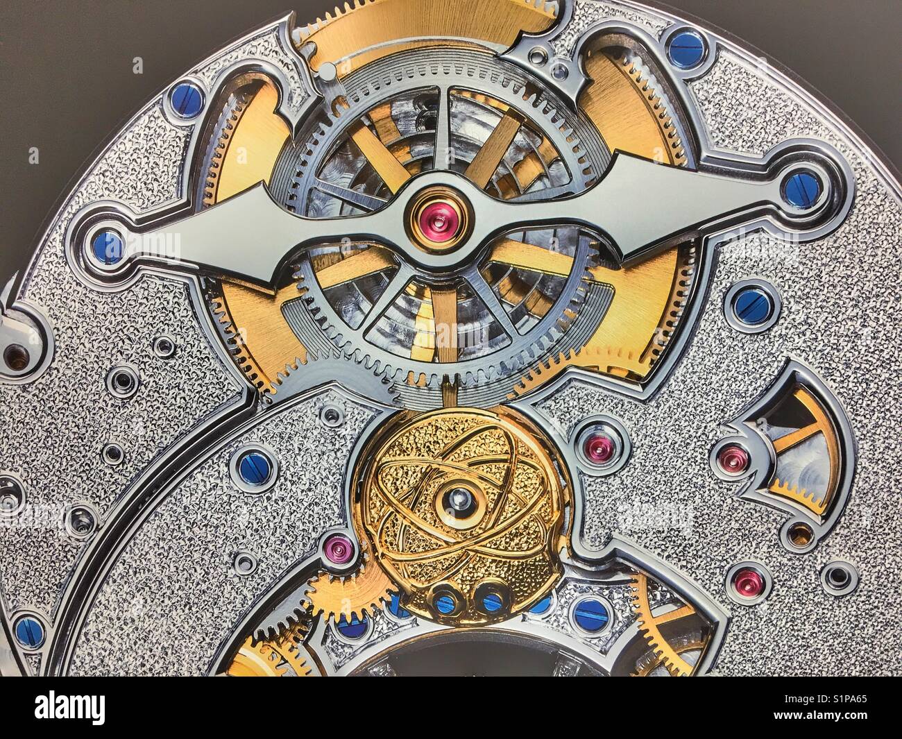 Mechanical watch details 2017 Stock Photo - Alamy