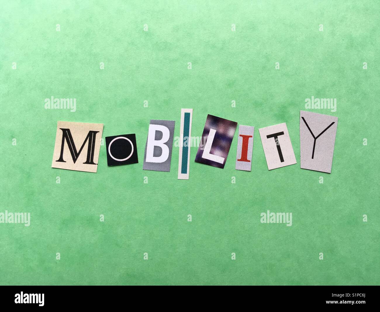 Mobility word hi-res stock photography and images - Alamy