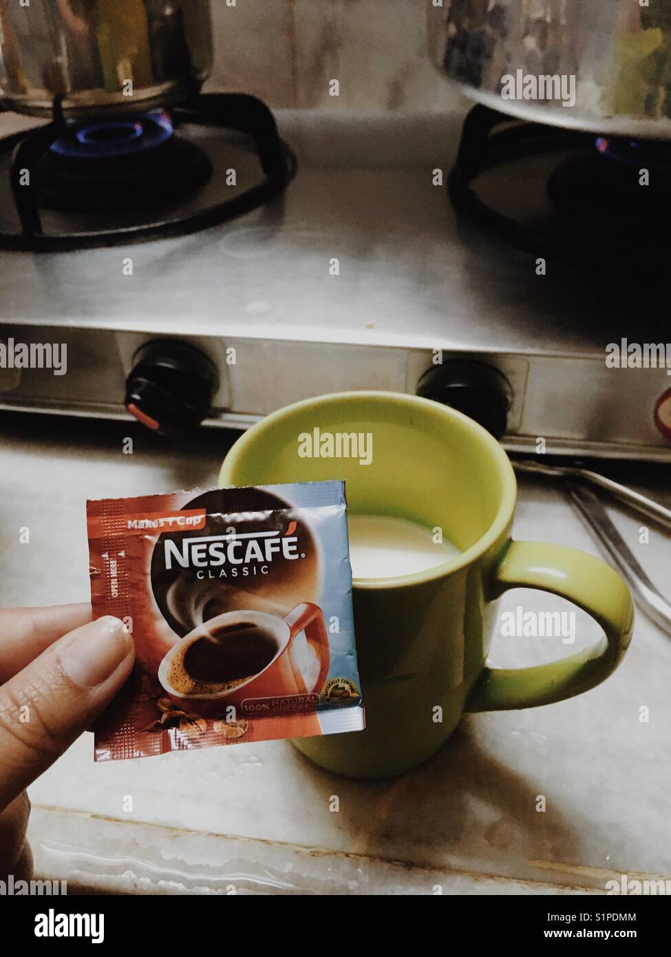 Instant Coffee Sachet High Resolution Stock Photography and Images - Alamy