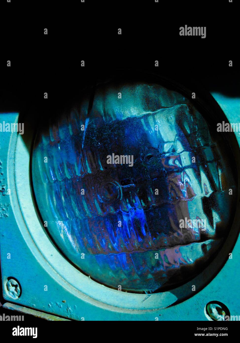 Vintage tractor headlight hi-res stock photography and images - Alamy