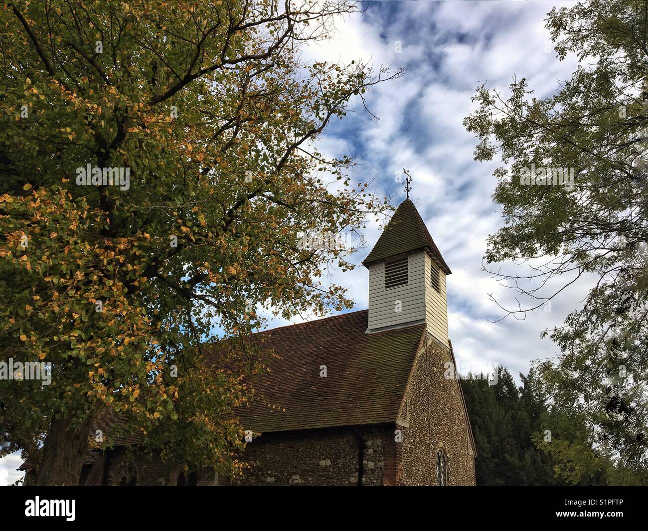 All Saints Church at Norton Mandeville in Essex. Historic English ...