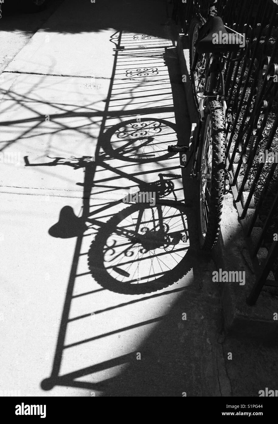 Shadow bike hi-res stock photography and images - Alamy