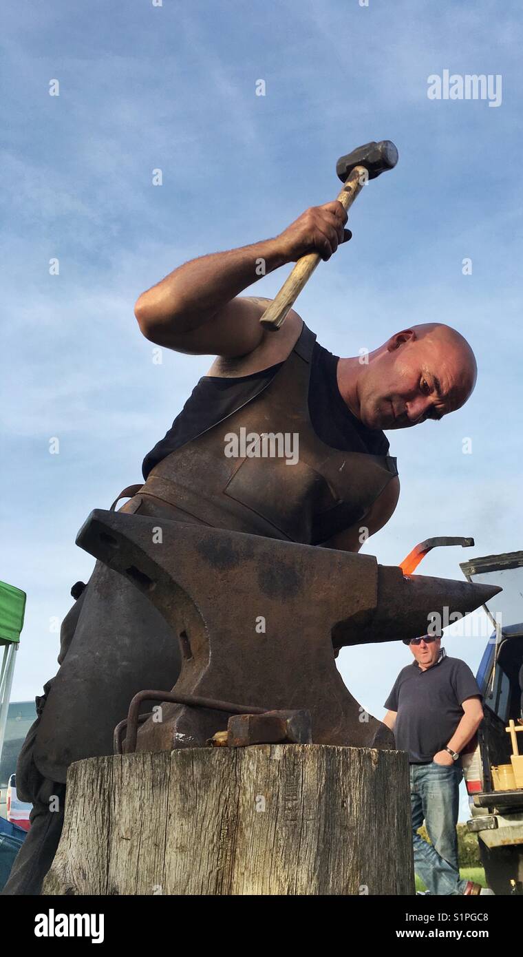 Blacksmith colour 1 Stock Photo - Alamy