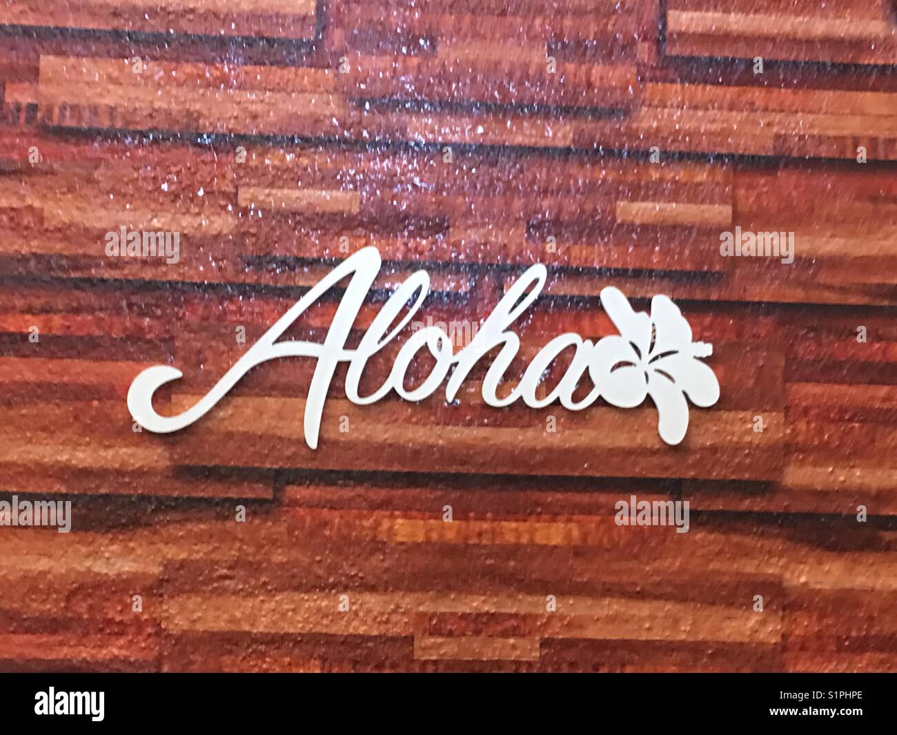 Aloha greeting hi-res stock photography and images - Alamy