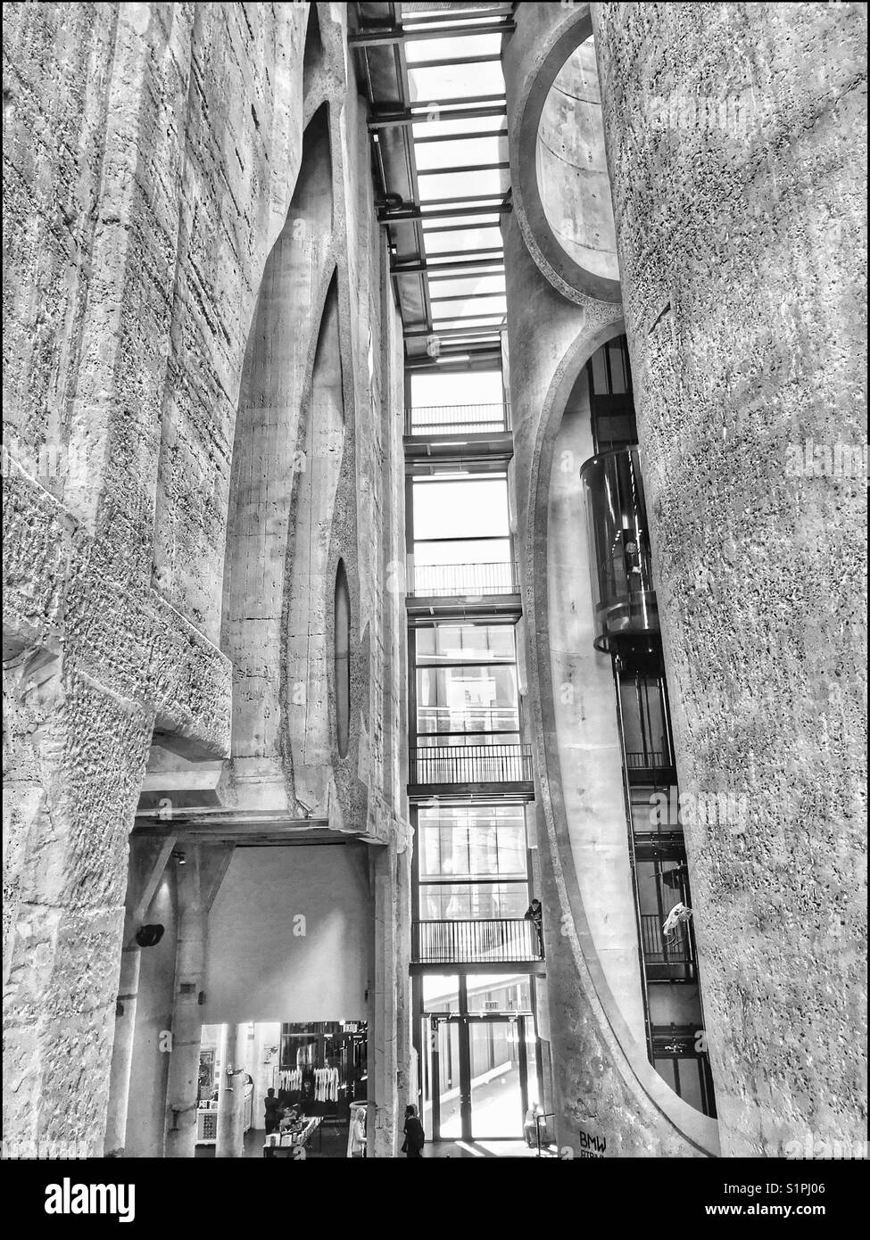 Interior of the Zeitz Museum of Contemporary Art Africa ( MOCAA) in ...
