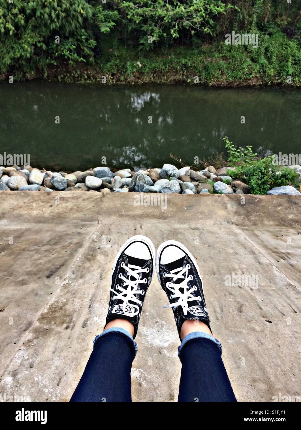 Don't be afraid of adventures! Stock Photo - Alamy