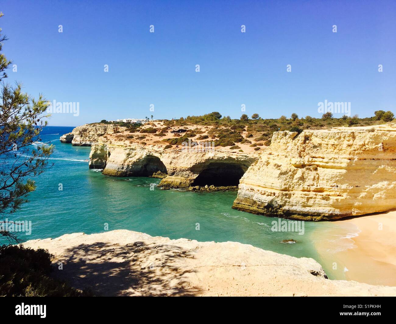 Algarve benagil caves hi-res stock photography and images - Alamy