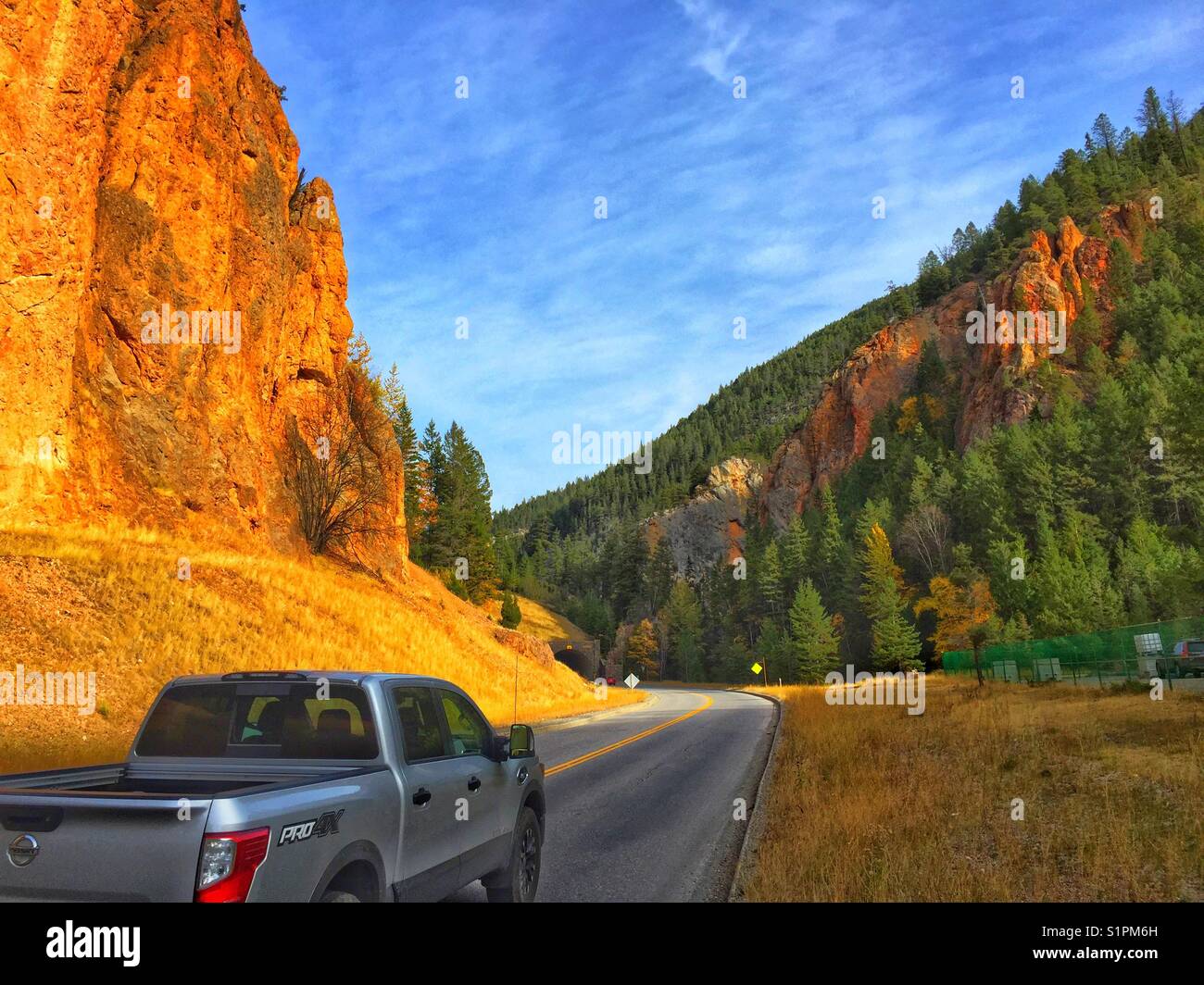 Sinclair canyon, kootenay national park hi-res stock photography and ...