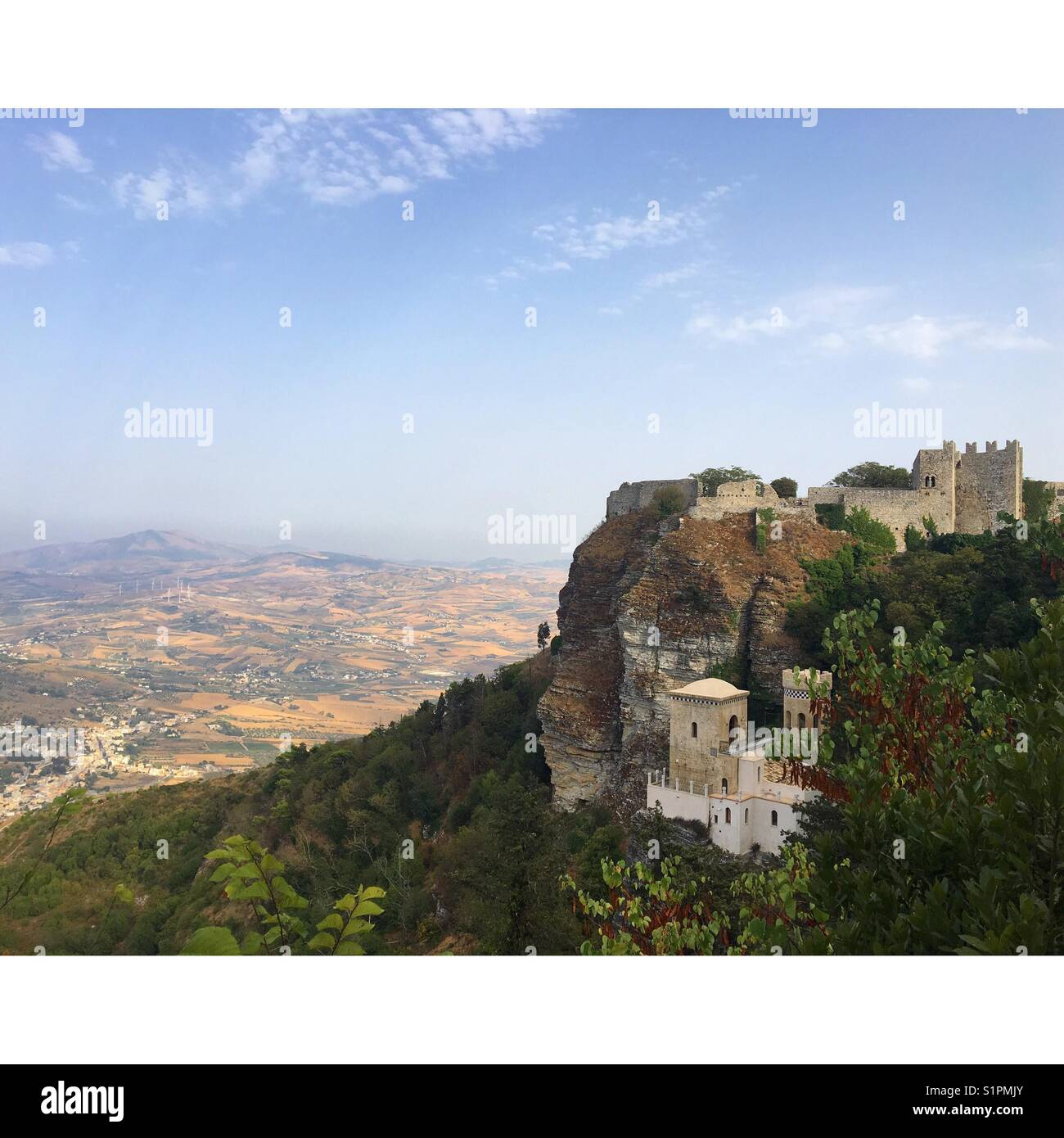 Erice, Sicily. Italy Stock Photo - Alamy