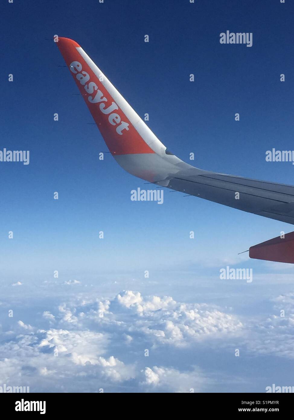 Easyjet plane clouds hi-res stock photography and images - Alamy