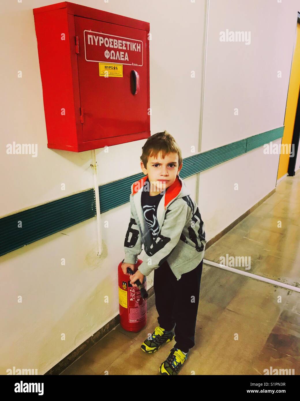 Kid fireman hi-res stock photography and images - Alamy