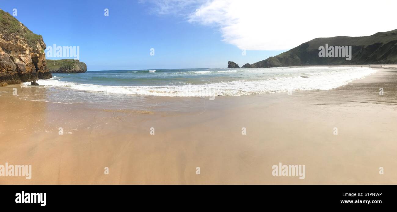 Torimbia beach. Asturias, Spain Stock Photo - Alamy