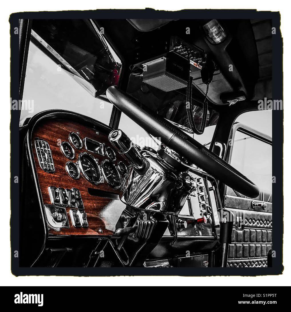 Rig dash board hi-res stock photography and images - Alamy