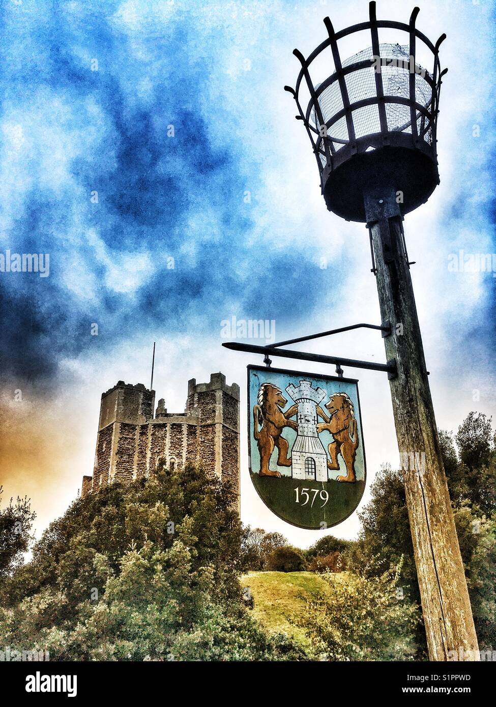 Orford Castle, Suffolk, England Stock Photo - Alamy
