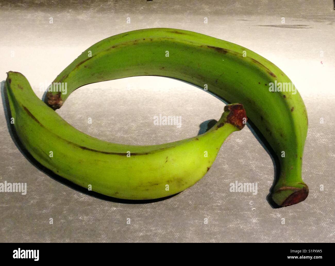 Raw plantain hi-res stock photography and images - Alamy