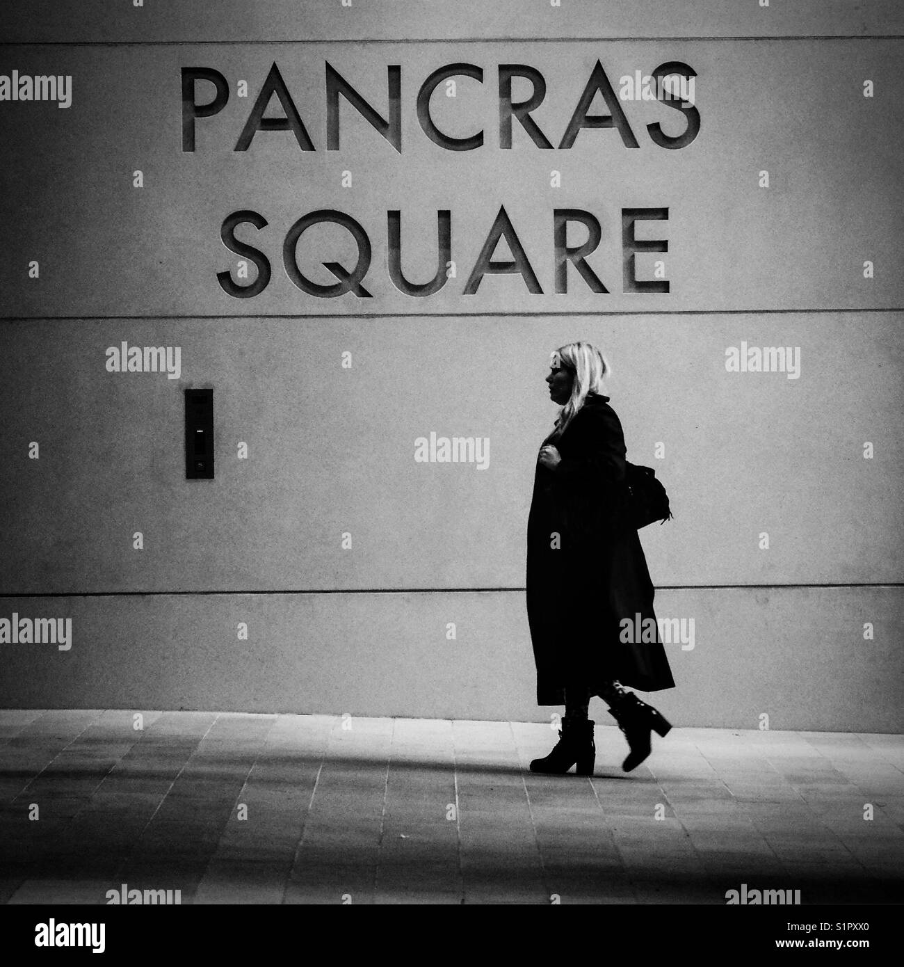 Kings cross london pancras square hi-res stock photography and images ...