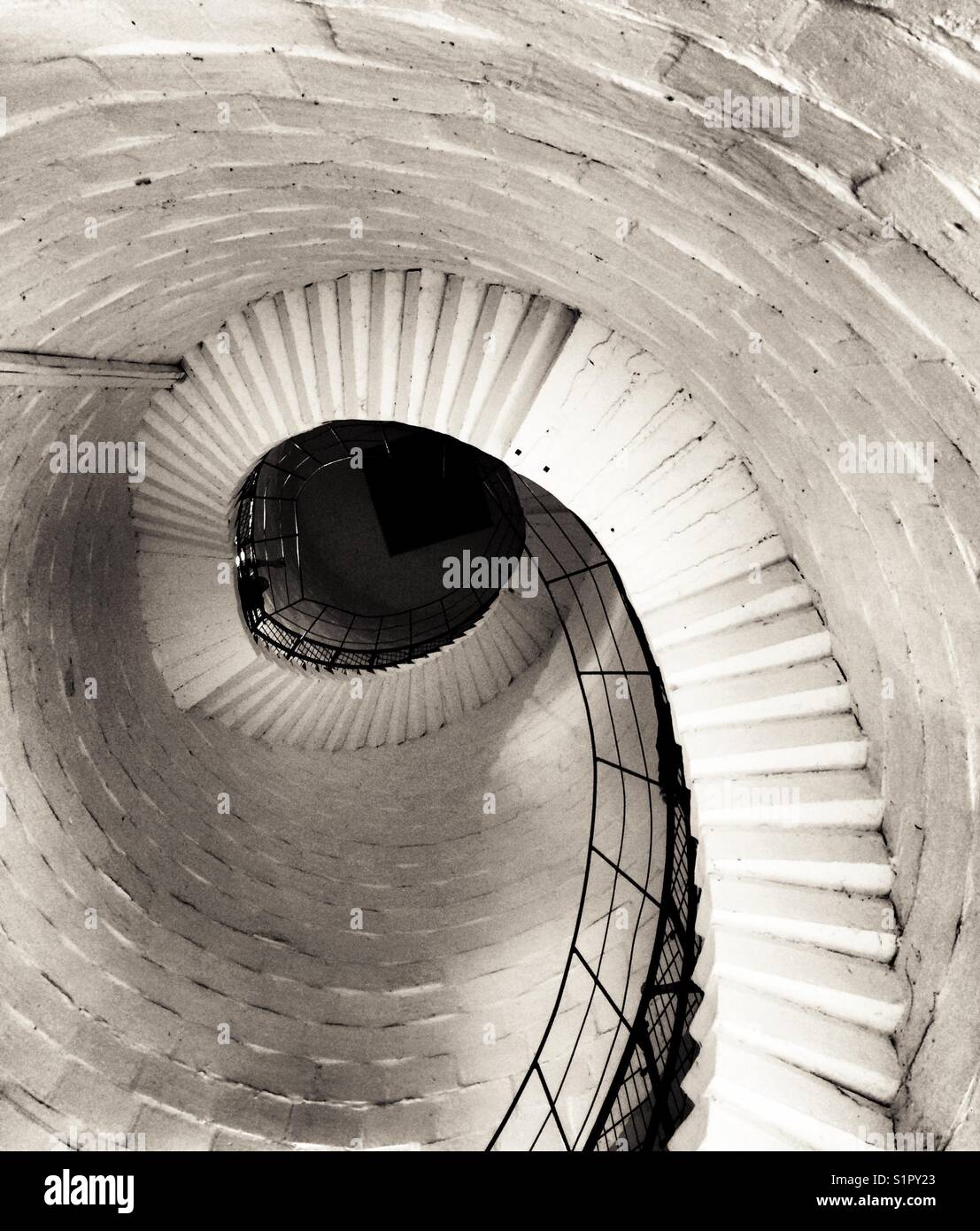 Inside top of lighthouse hi-res stock photography and images - Alamy