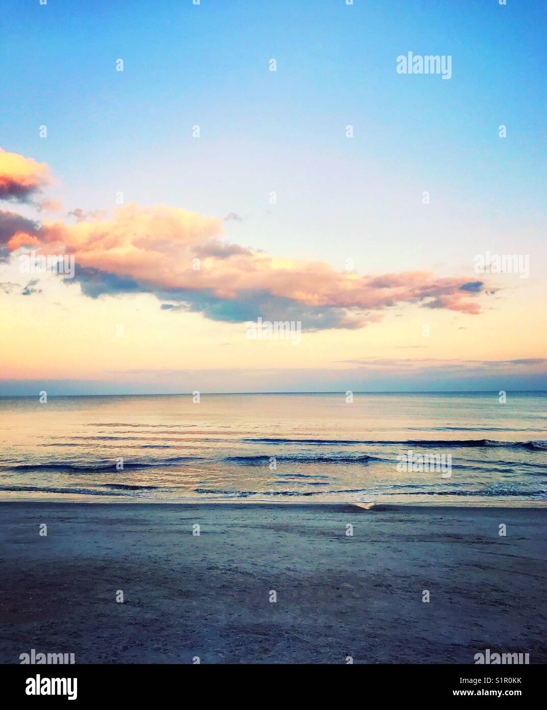 Sunset - Amelia Island Florida Stock Photo - Alamy