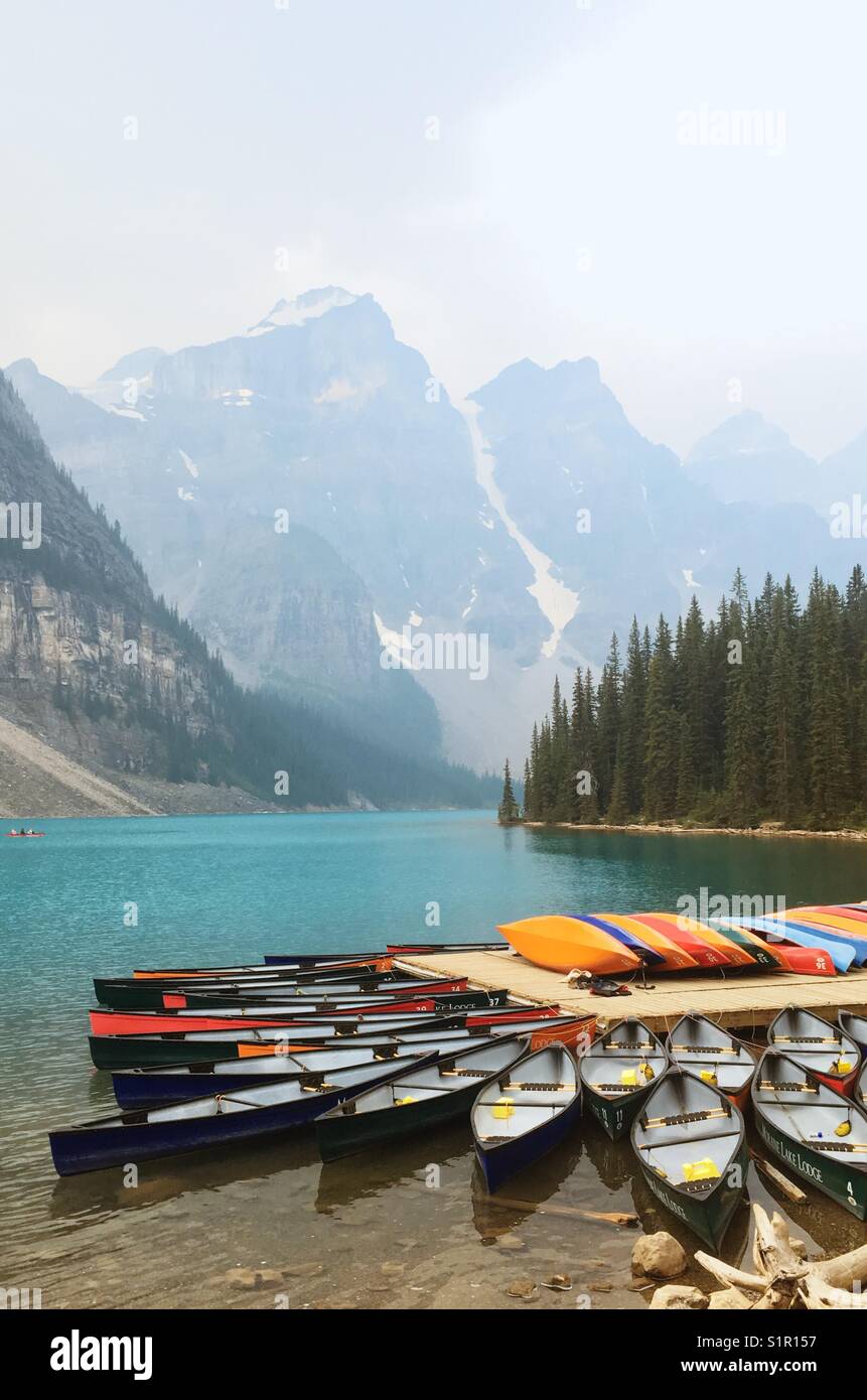 Moraine banff national park hi-res stock photography and images - Alamy