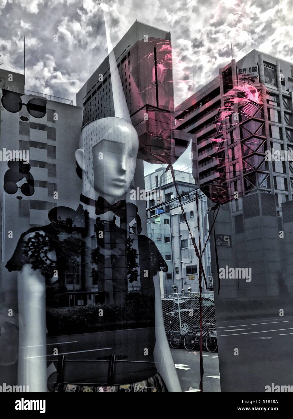 Mannequin in Shinsaibashi, Osaka, Japan Stock Photo - Alamy