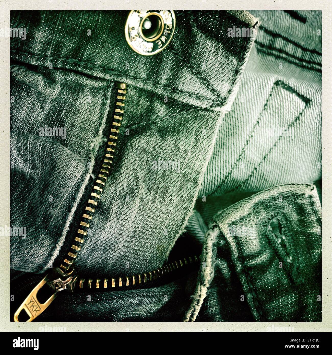 Jeans in denim Stock Photo - Alamy