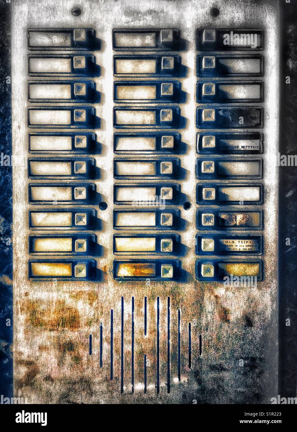 Intercom buzzer hi-res stock photography and images - Alamy