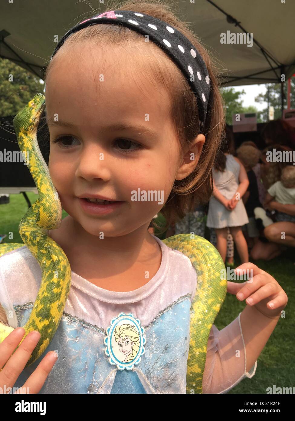 Cute girl snake hi-res stock photography and images - Alamy