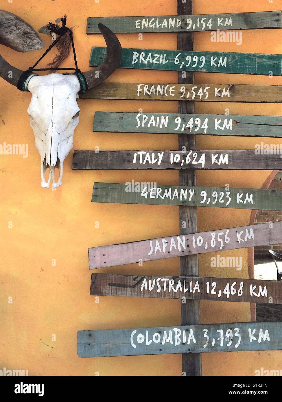 Mileage Distance Signs High Resolution Stock Photography and Images - Alamy