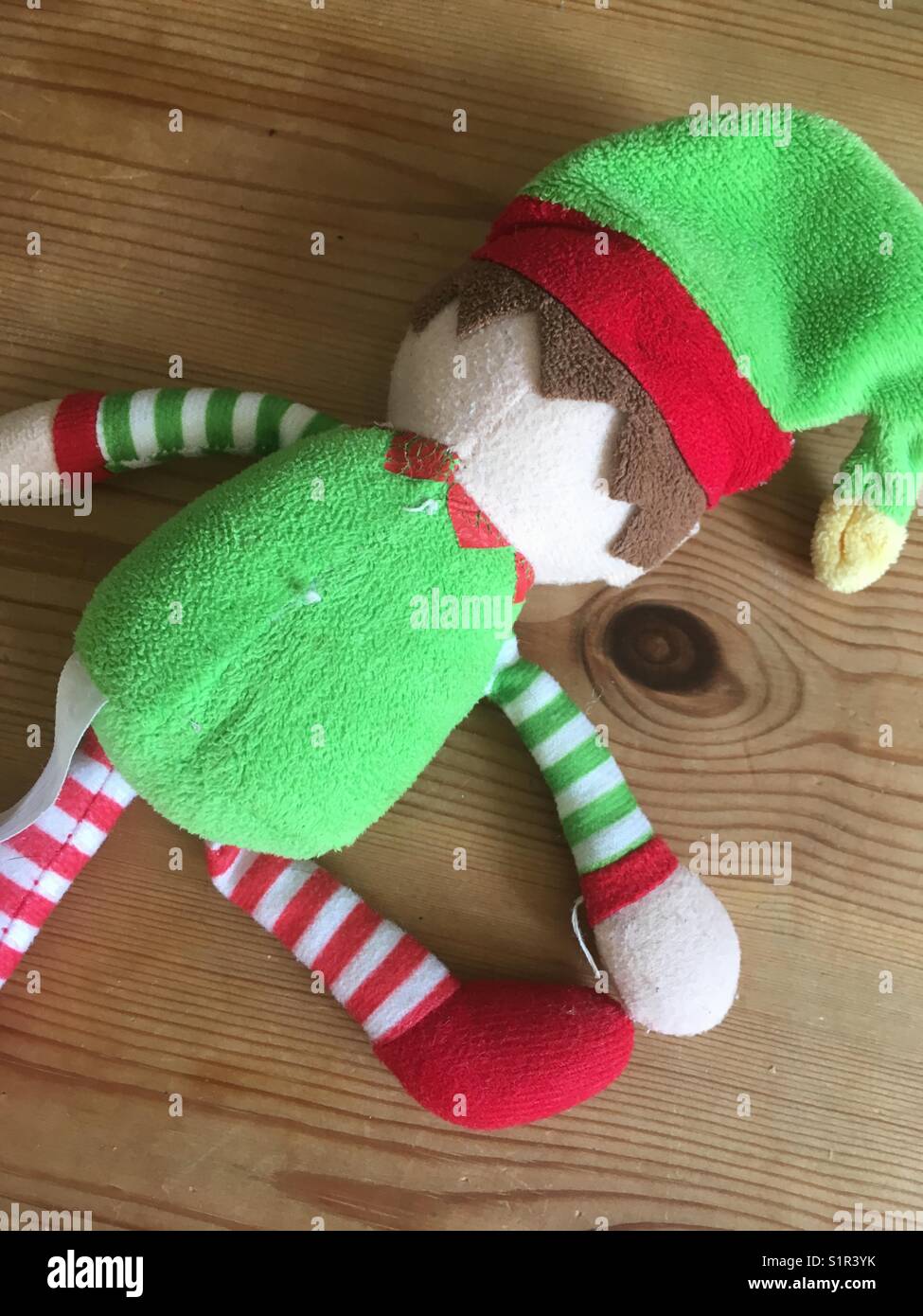 Tired little elve Stock Photo - Alamy