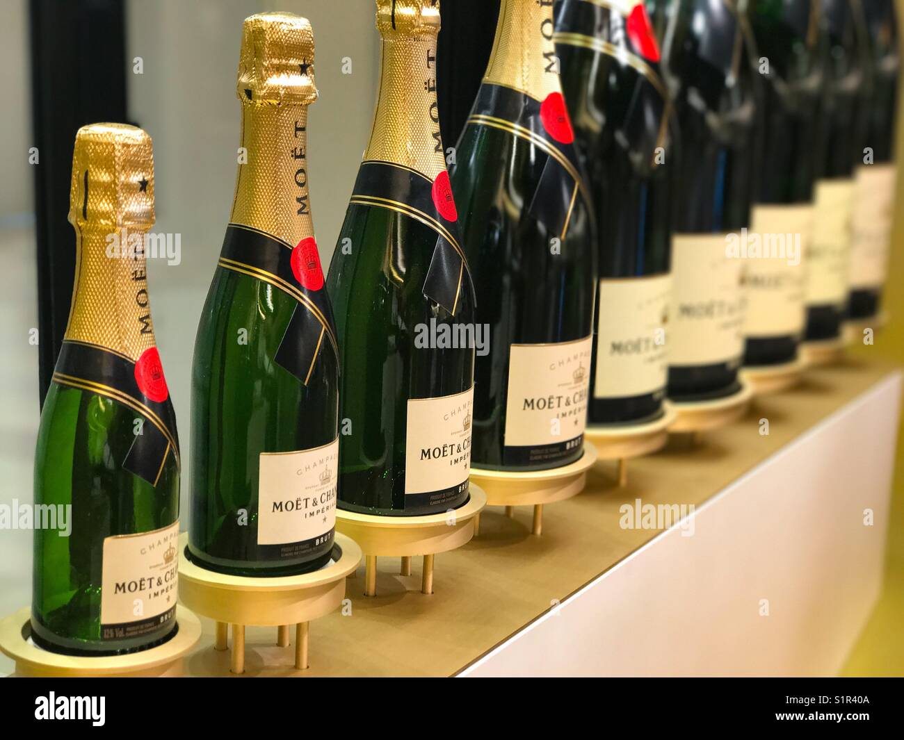 Large champagne bottle hi-res stock photography and images - Alamy