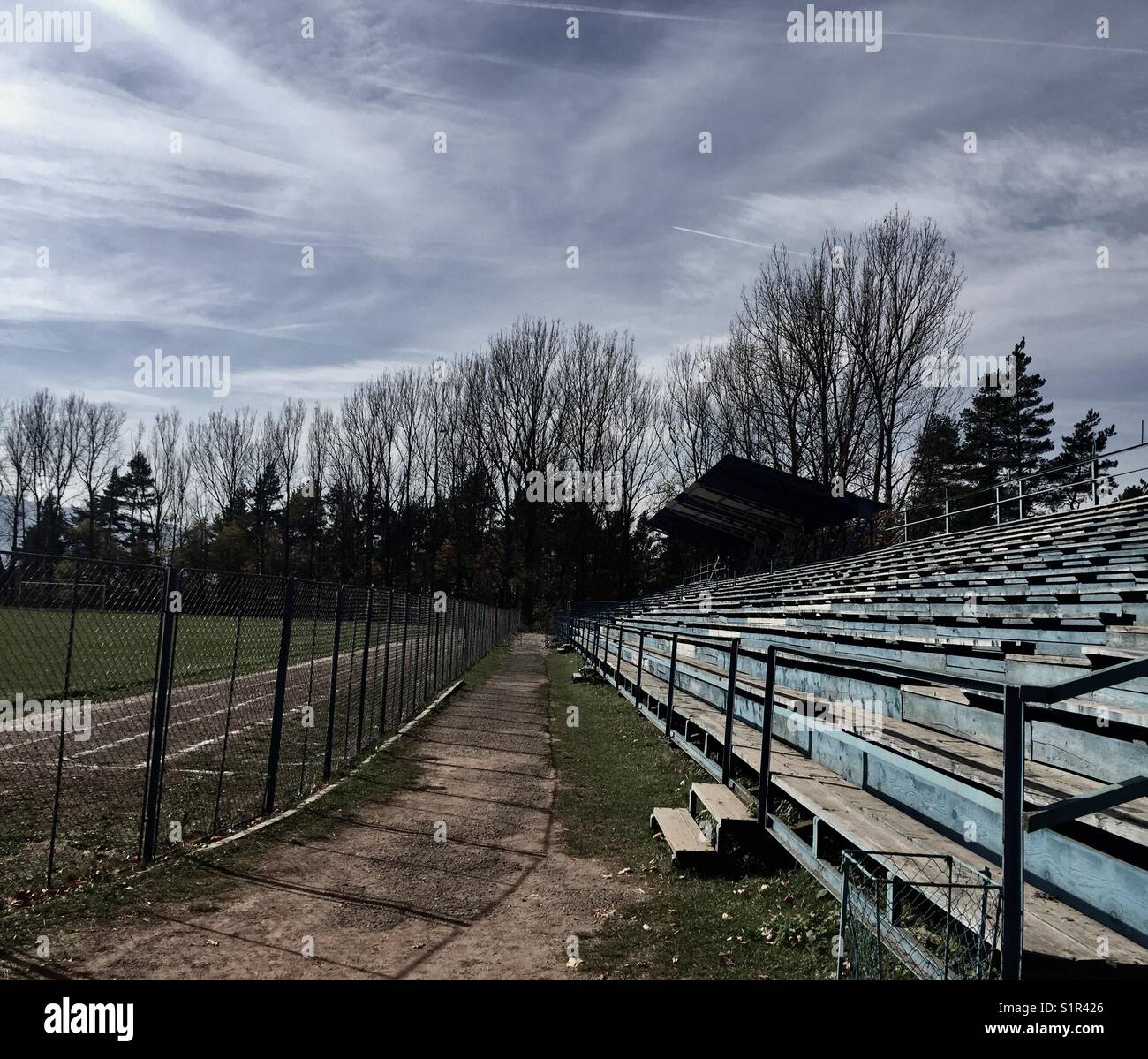 College football field hi-res stock photography and images - Alamy
